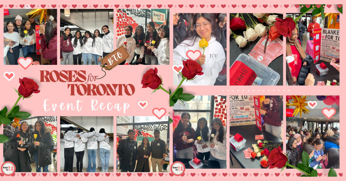 Roses for Toronto Event Recap | Blankets for T.O.