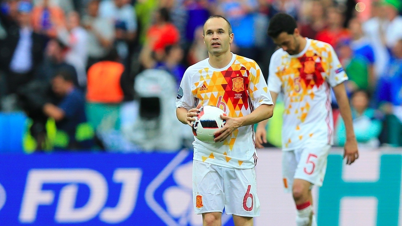 Spain were too focused on Italy, says Iniesta | ITV Football