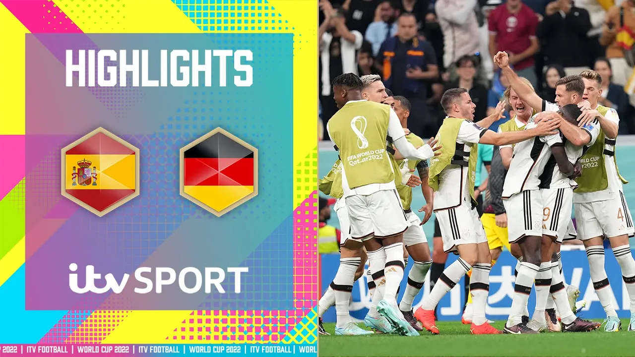 HIGHLIGHTS - Germany keep their hopes alive with a draw against Spain ...