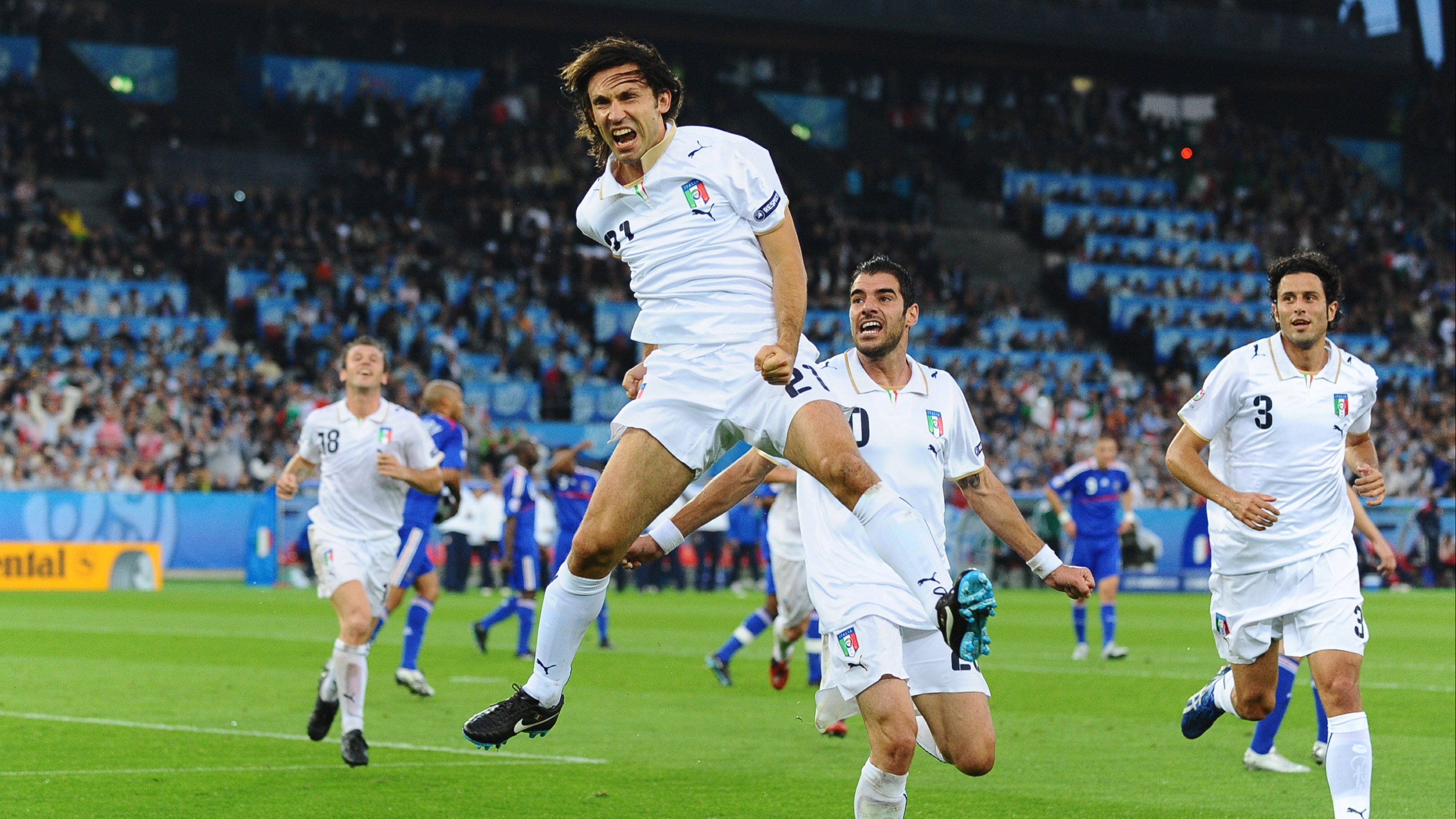 WATCH: Italy dump Henry and France out in Euro 2008 group stage | ITV ...