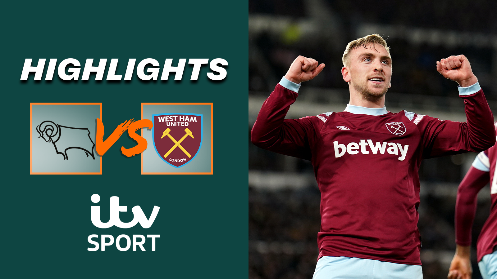 HIGHLIGHTS - West Ham sweep aside Derby to set up Manchester United ...