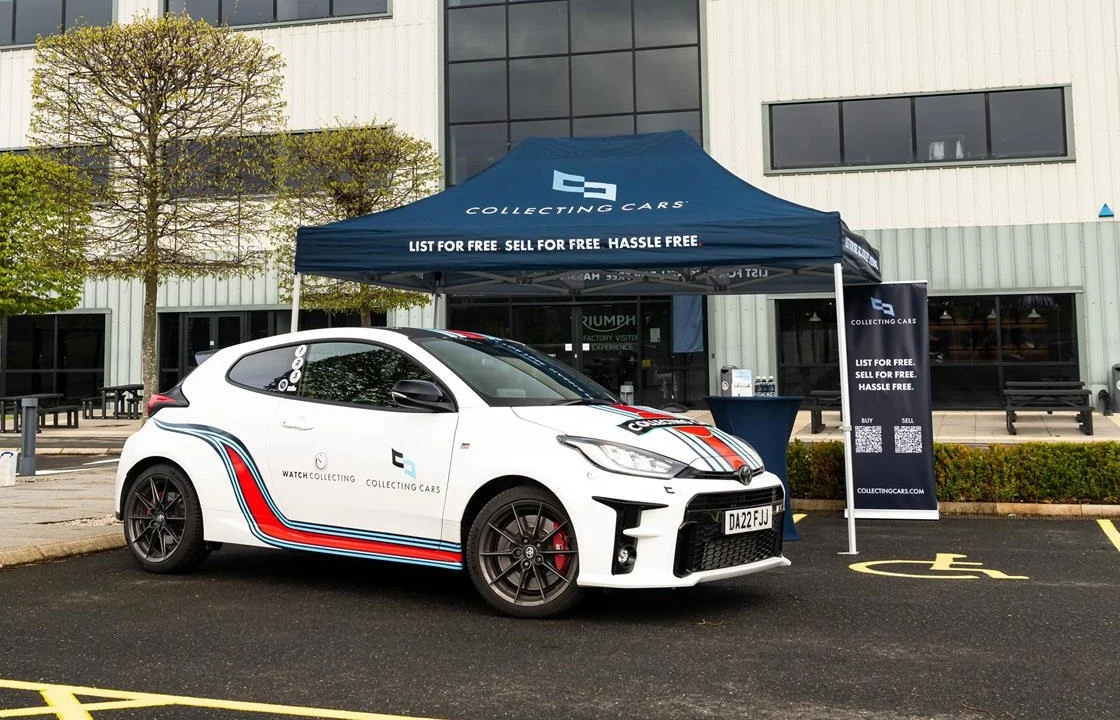 Two And Four Wheels Mix At Triumphant Coffee Run