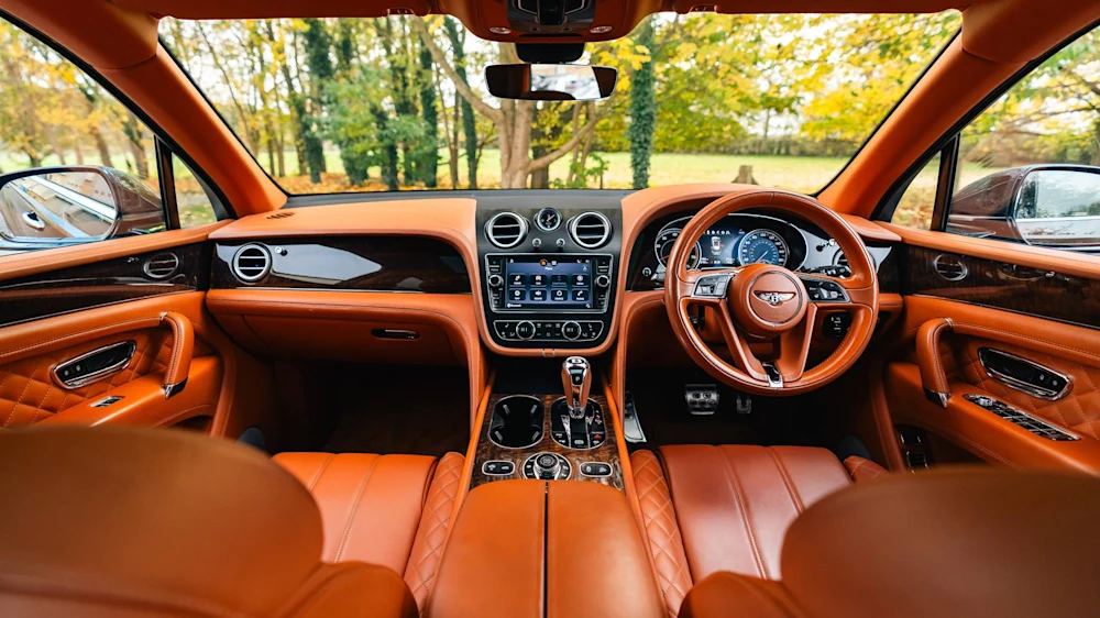 bentley interior suv