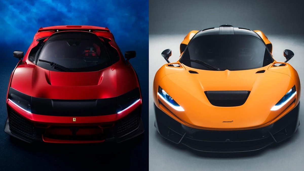 Ferrari F80 vs McLaren W1: have we reached peak hypercar?
