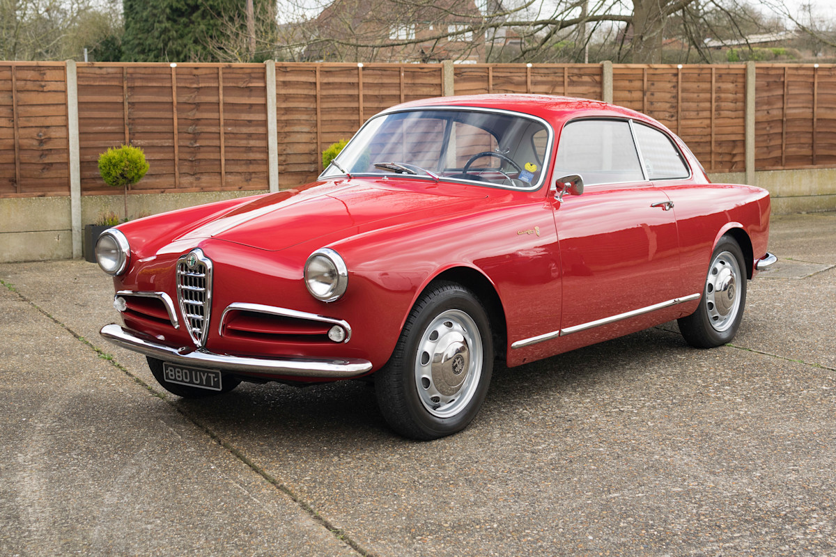 Auction Highlight: 1955 Alfa Romeo Giulietta Sprint 750B