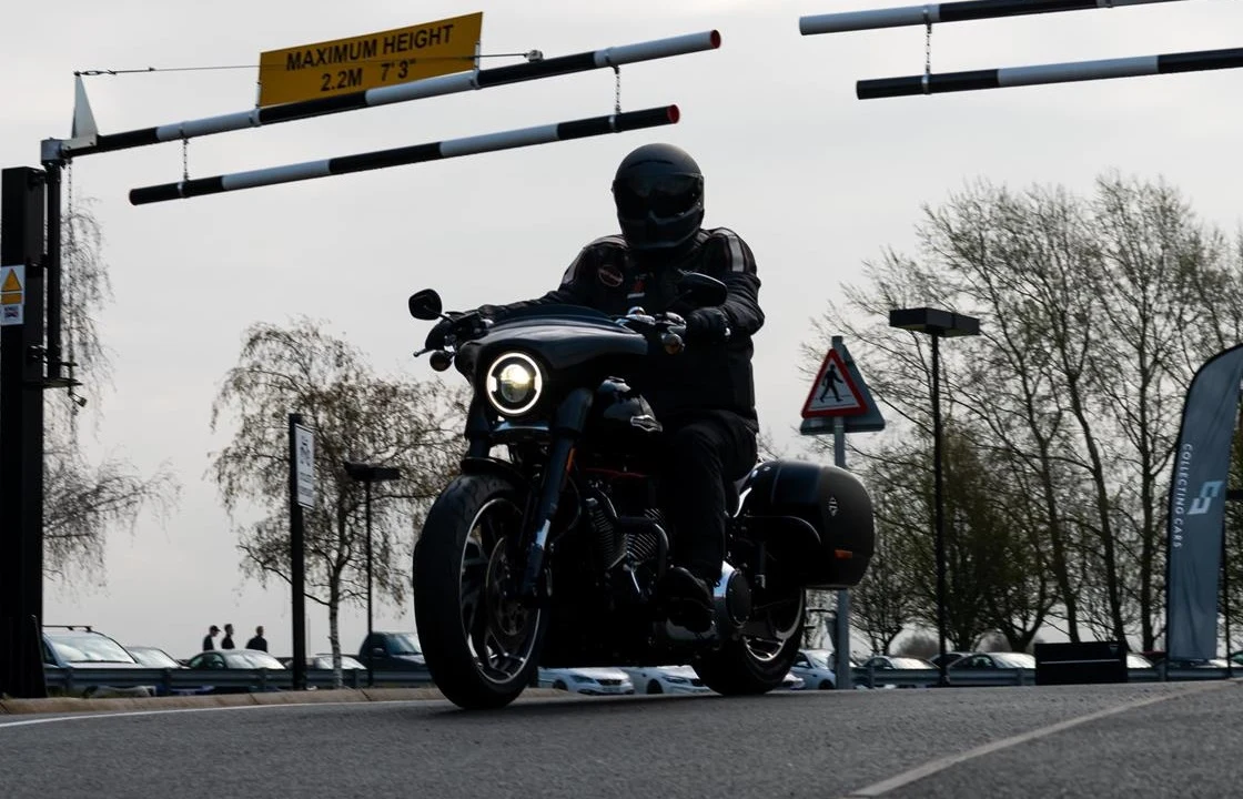 Two And Four Wheels Mix At Triumphant Coffee Run