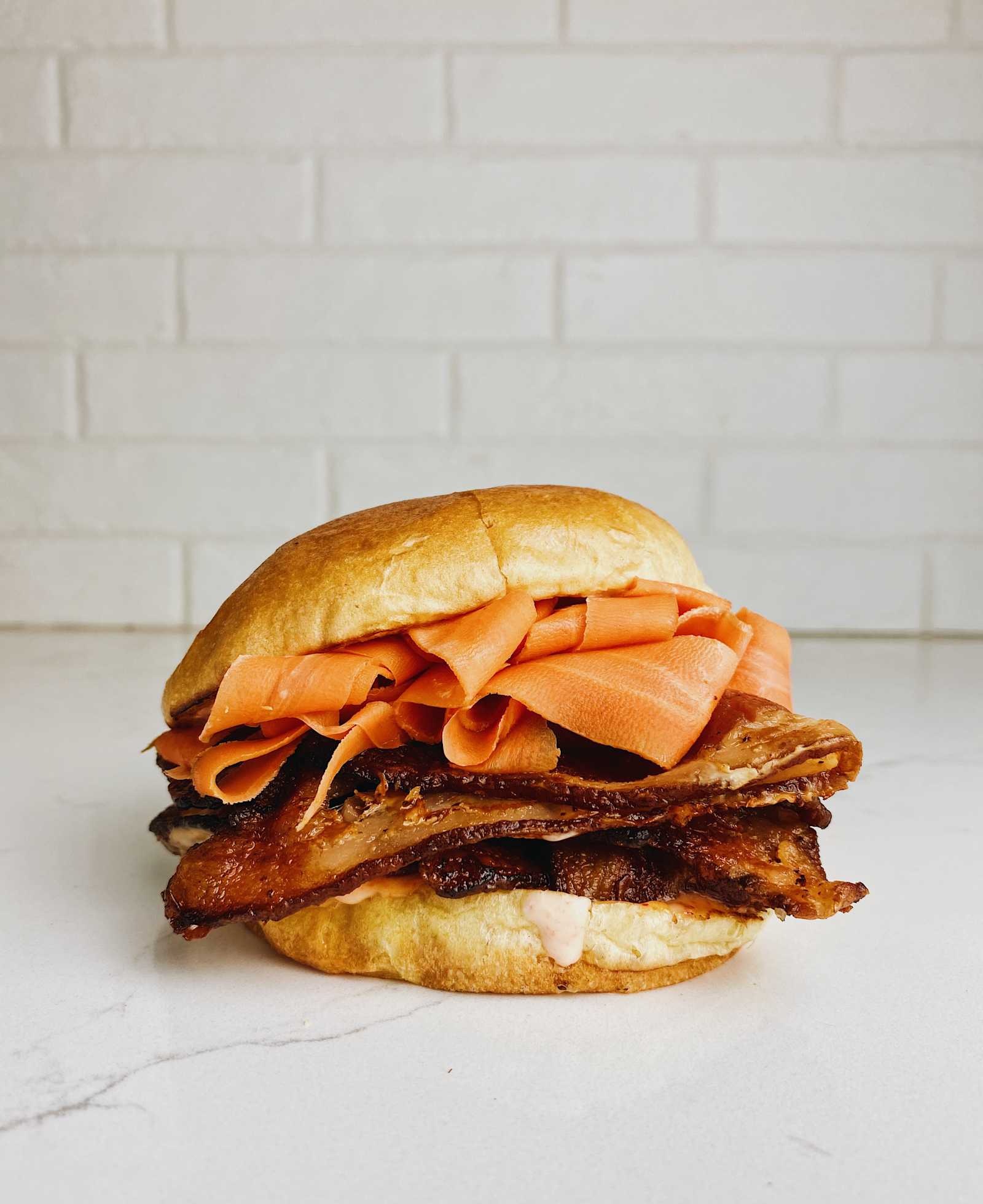 Soft Scramble Brioche Sandwich | Whisper of Yum