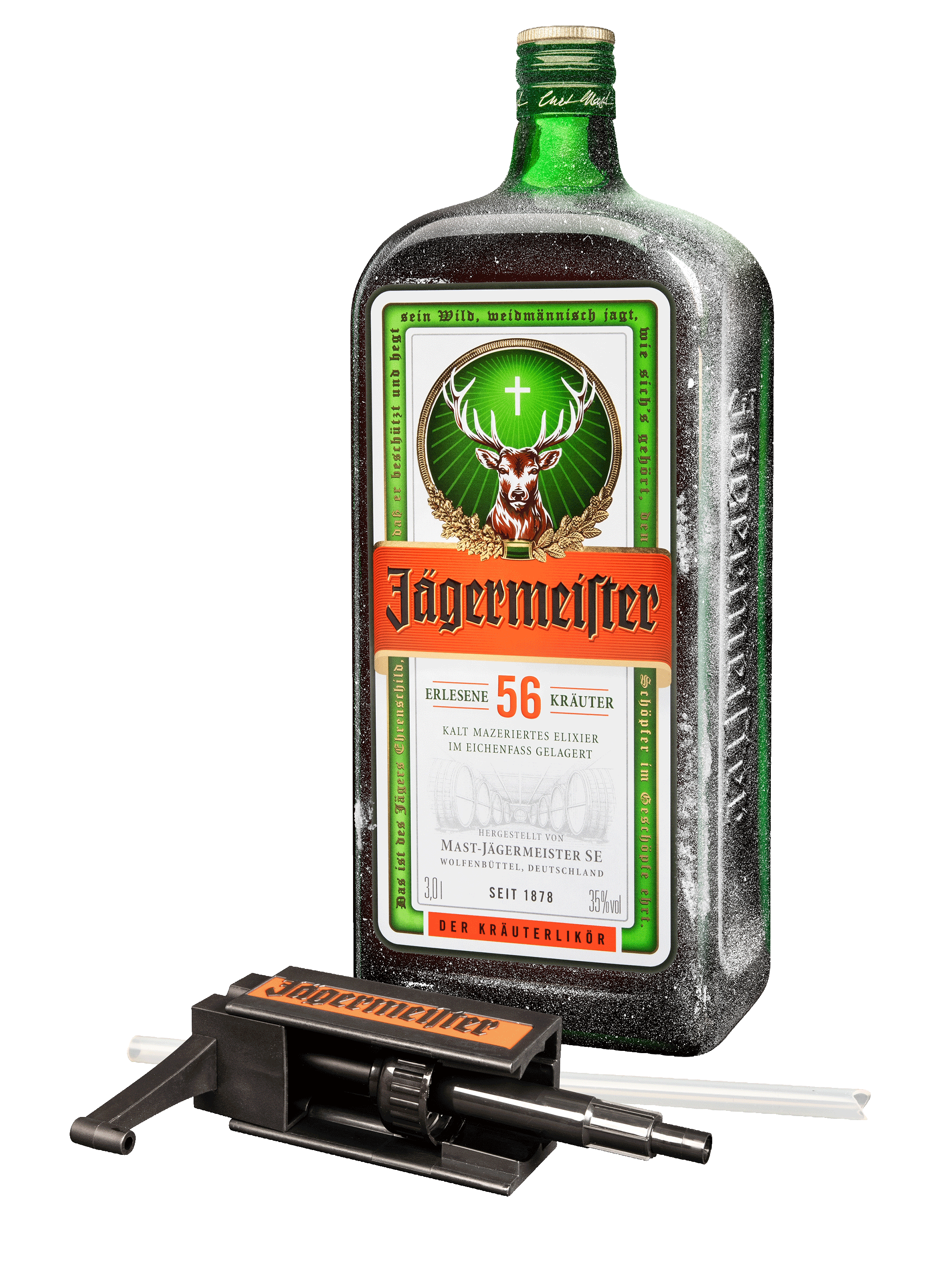 Jägermeister 3L Bundle | Inkl. Gratis-Pumpe