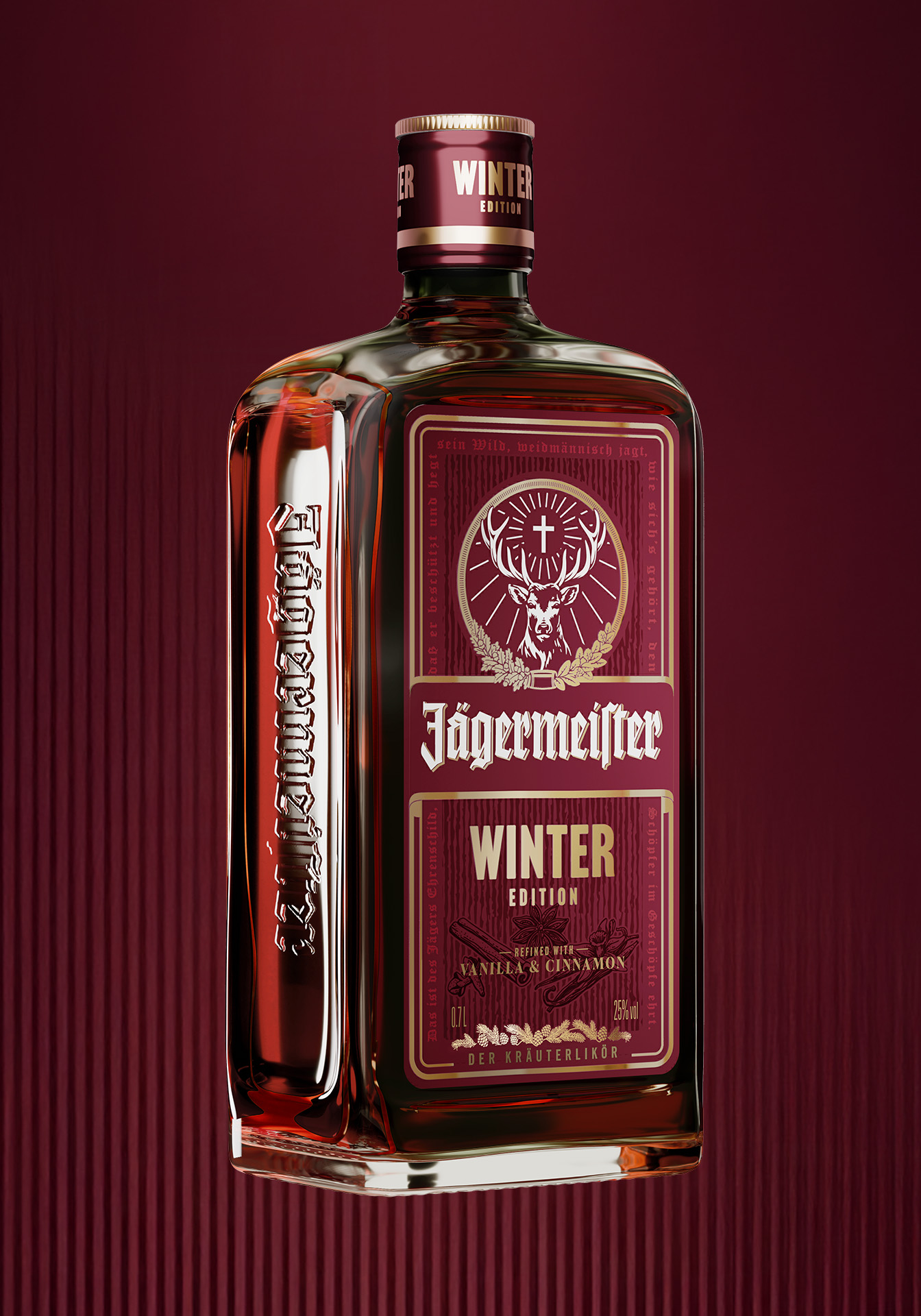 Jägermeister WINTER EDITION 0,7L 25% Vol. Kräuterlikör online kaufen