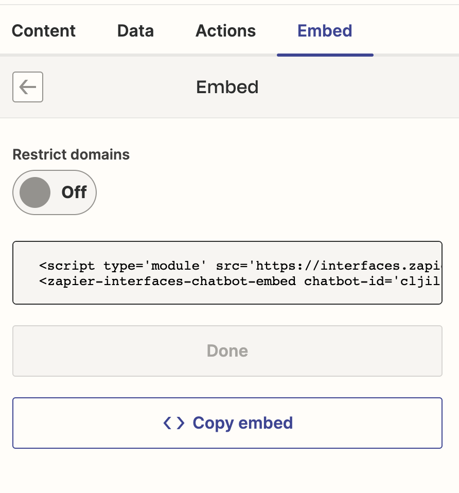 How to create a custom AI chatbot with Zapier Interfaces