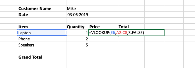 How to Use VLOOKUP in Excel Online