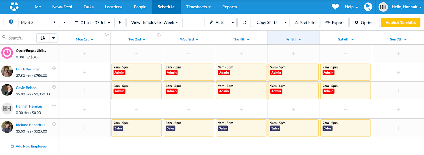 The Best Employee Scheduling Software | Zapier