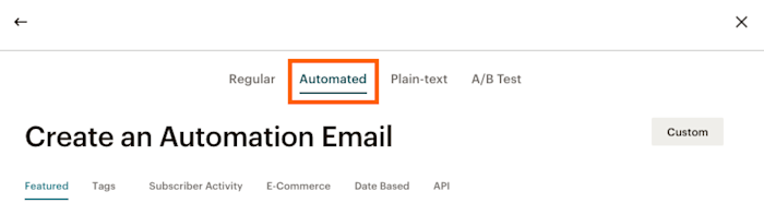 How to Create an Automated Email Campaign in Mailchimp