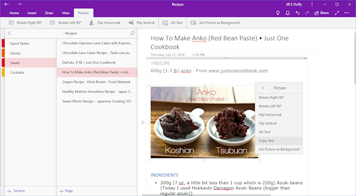 Evernote vs Microsoft OneNote