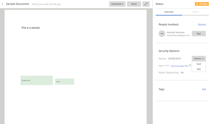 The 7 Best Electronic Signature Software Reviews | Zapier