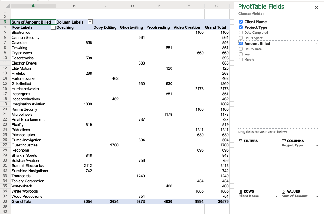 How to Create a Pivot Table in Excel Online