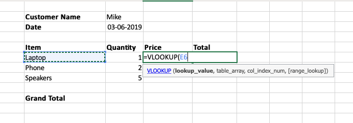 How to Use VLOOKUP in Excel Online