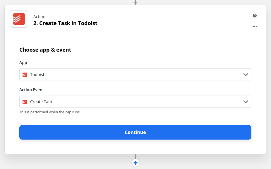 Add new Google Calendar events to Todoist as tasks | Zapier