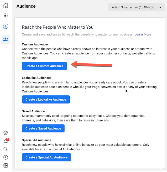 Use your customer list to create Custom Audiences in Facebook | Zapier