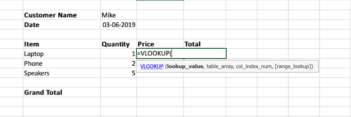 How to Use VLOOKUP in Excel Online