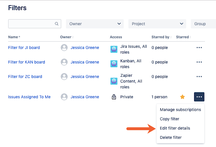 How to Create a Filter in Jira