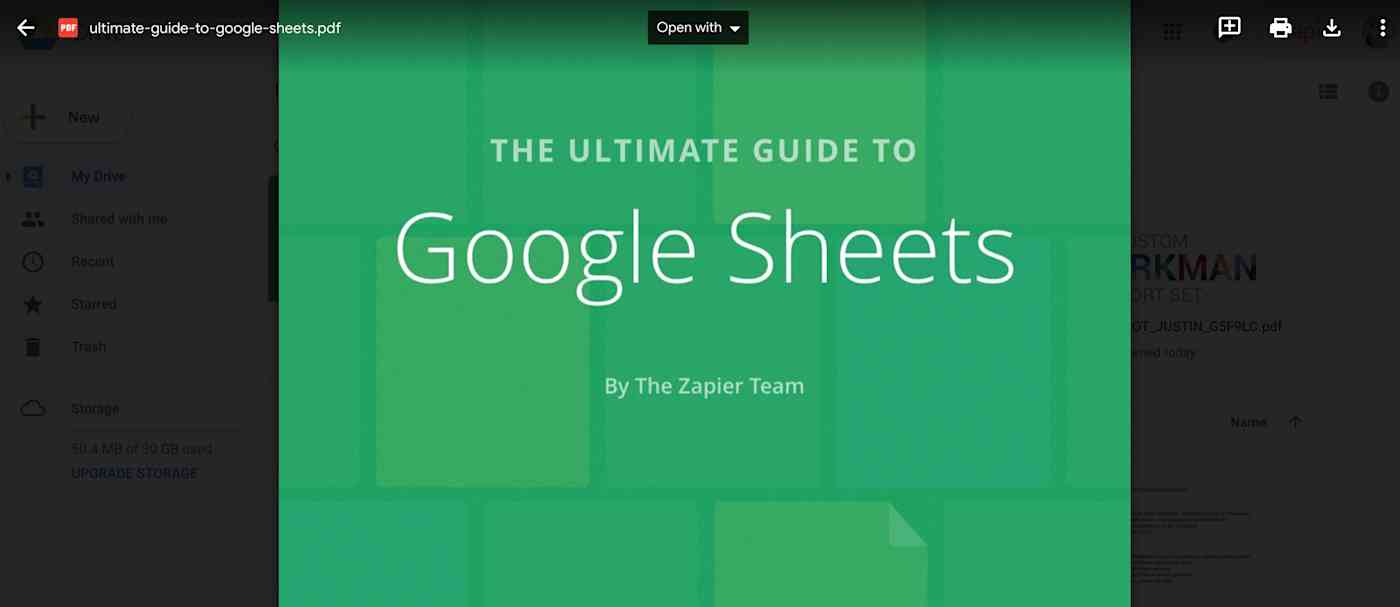 How to Edit a PDF in Google Drive