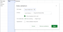 Validate Data