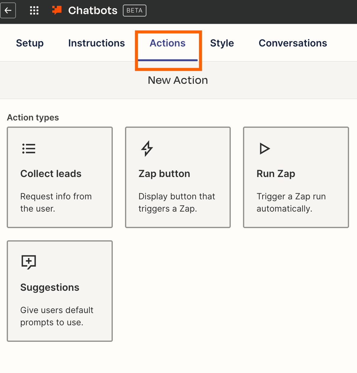 How to create a custom AI chatbot with Zapier Chatbots How to create a custom AI chatbot with Zapier Chatbots