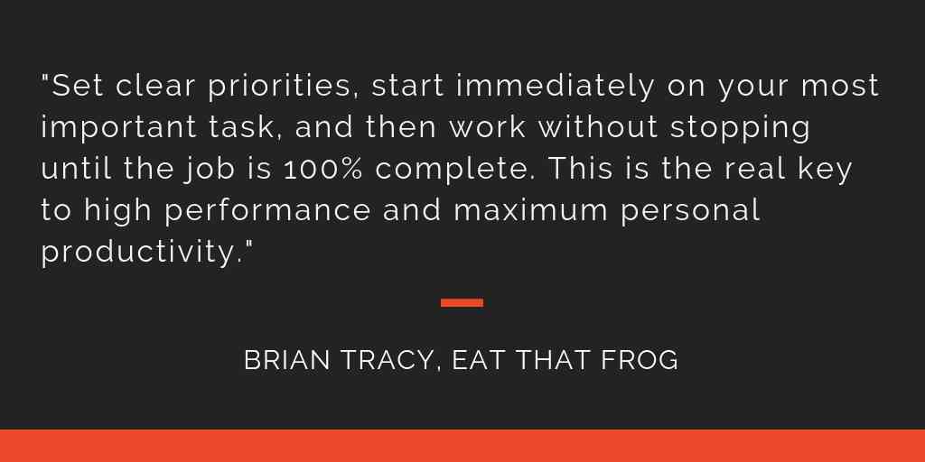Eat That Frog: A Practical Approach to Reaching Your Goals