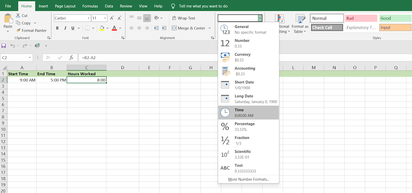 How To Calculate Time Differences In Excel Zapier 3442