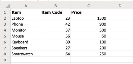 How to Use VLOOKUP in Excel Online
