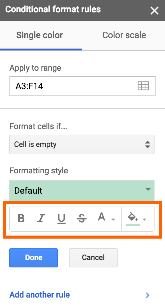 How to Use Conditional Formatting in Google Sheets