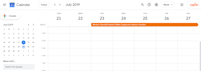 Automatically Create Google Calendar Appointments Using Goog