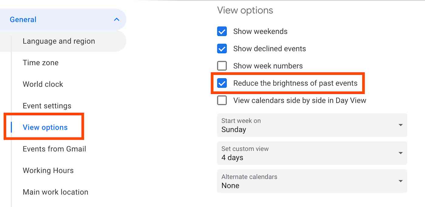 4 stress-reducing Google Calendar settings you didn't know you needed ...