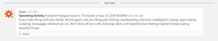 How to use Zapier within Microsoft Teams