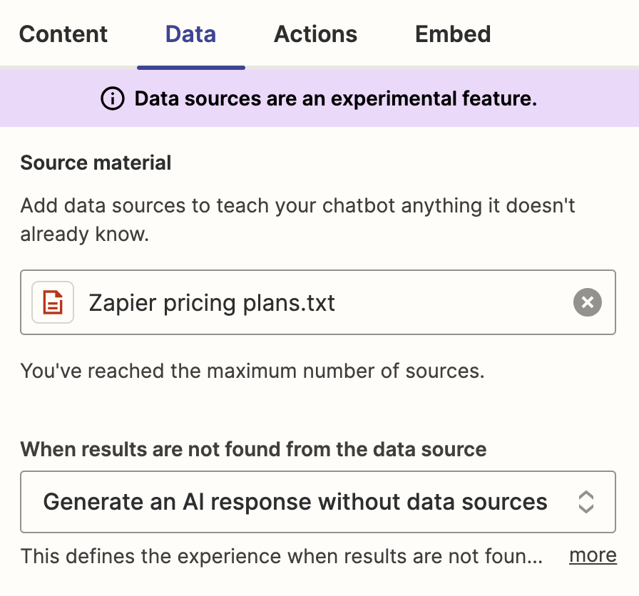 How to create a custom AI chatbot with Zapier Interfaces