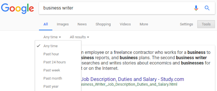 How to Find the Perfect Job with Google Search Operators