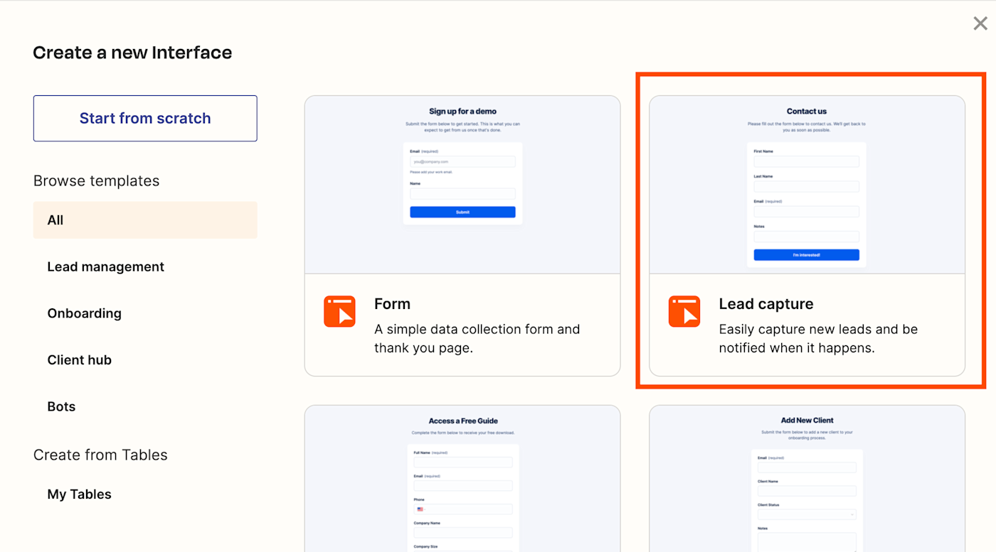 How to create a lead capture form with Zapier Interfaces How to create a lead capture form with Zapier Interfaces