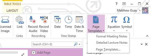 Use OneNote Templates to Streamline Meeting, Class, Project, and Event ...