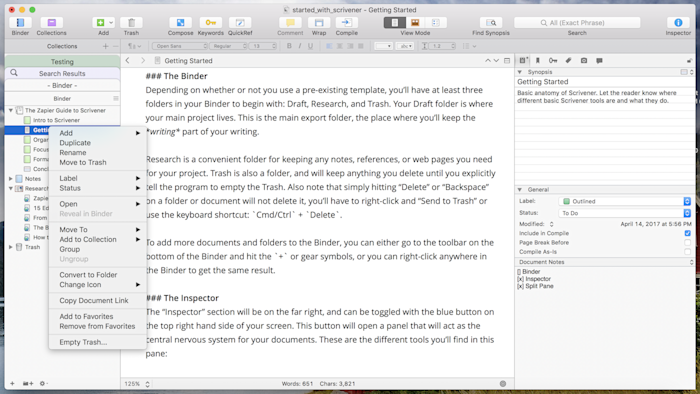 How to Get Started with Scrivener: The Writing App for Organized ...