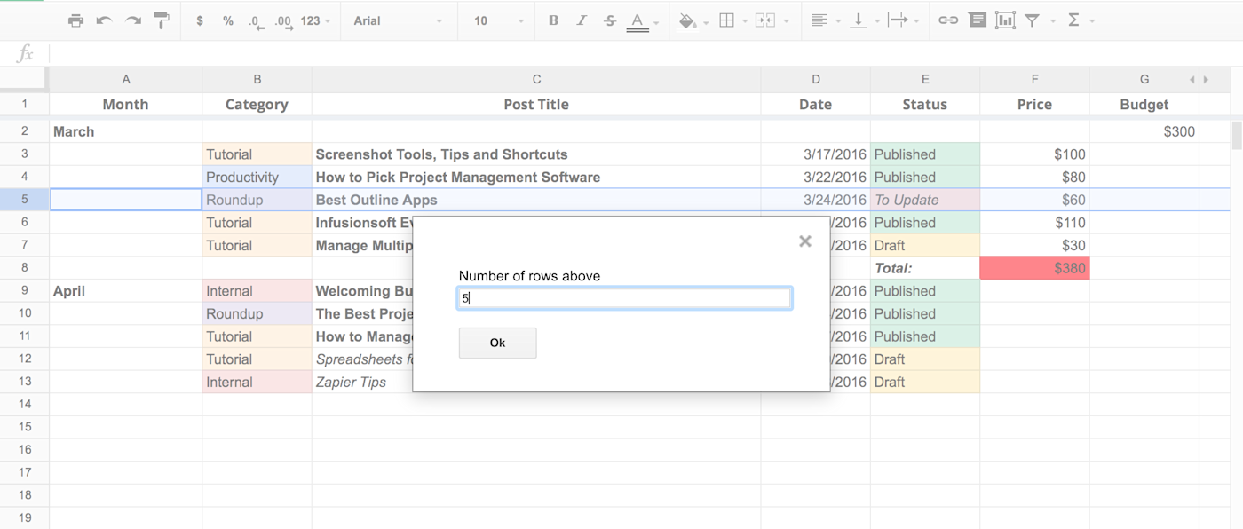 The best Google Sheets add-ons | Zapier