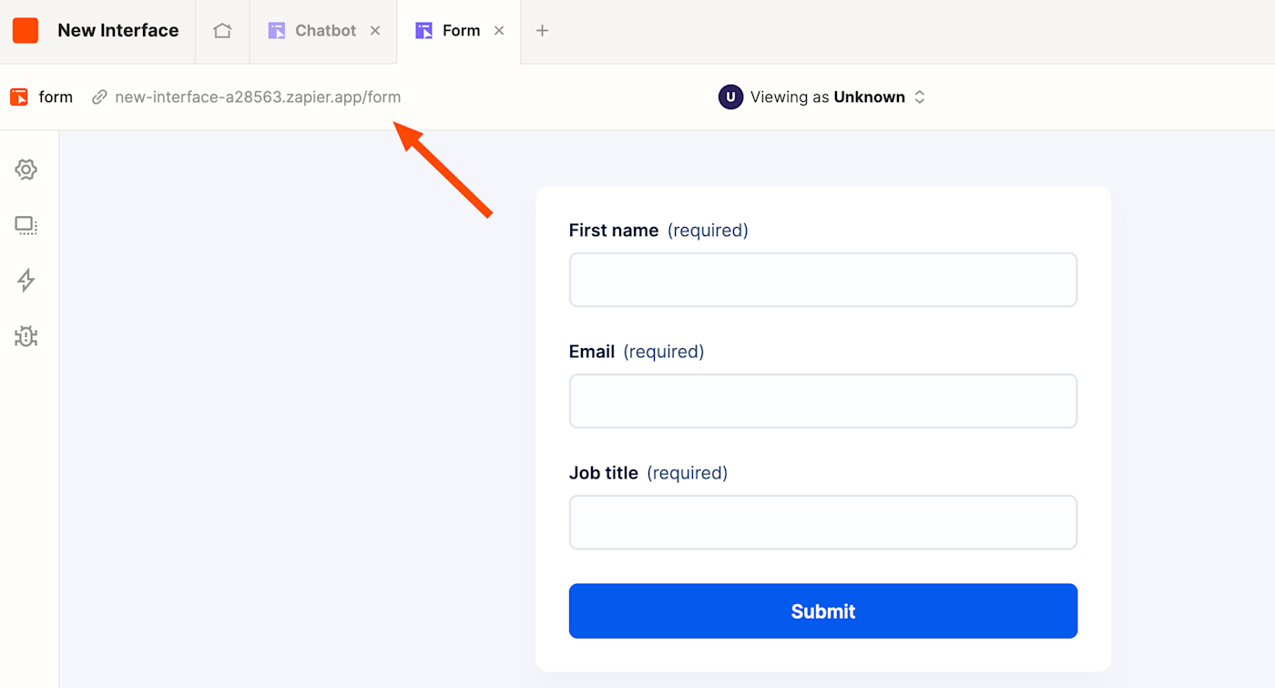 How to create a custom AI chatbot with Zapier Interfaces