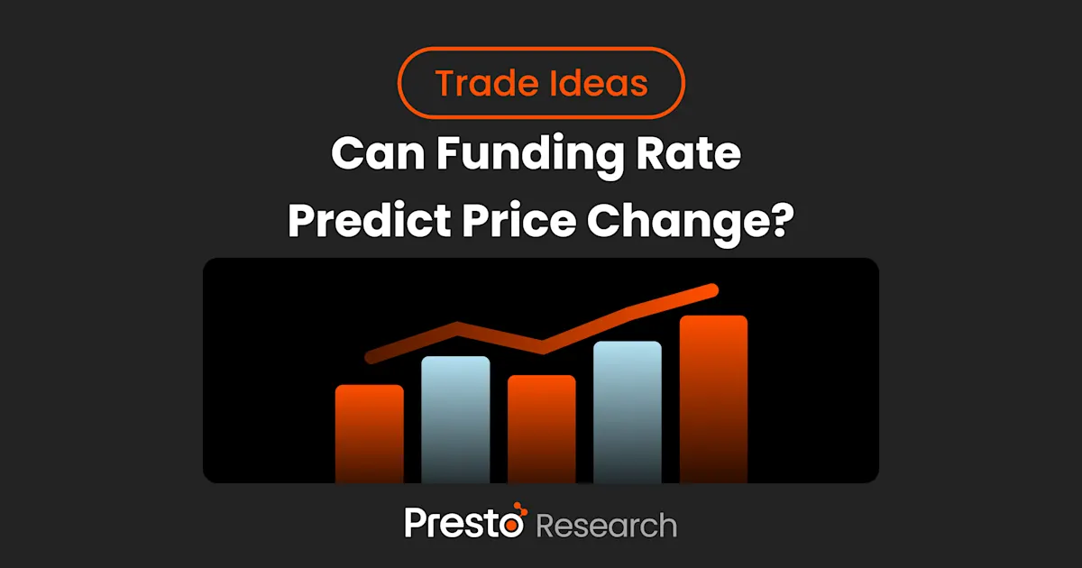 Can Funding Rate Predict Price Change? | Presto Research