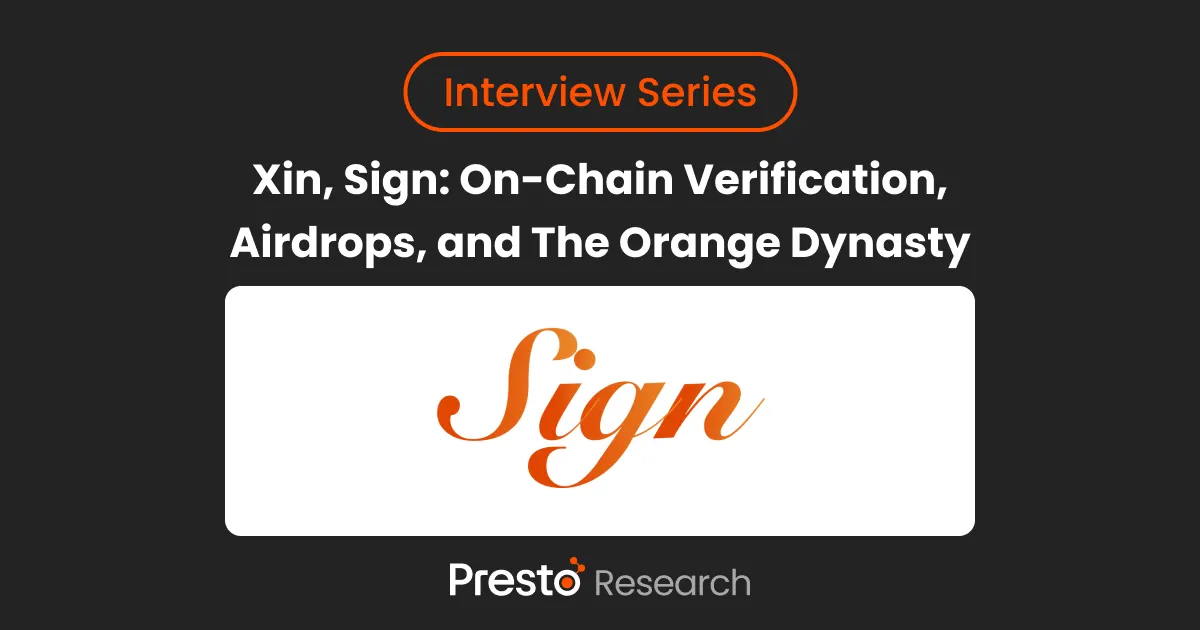 Xin, Sign: On-Chain Verification, Airdrops, and The Orange Dynasty ...