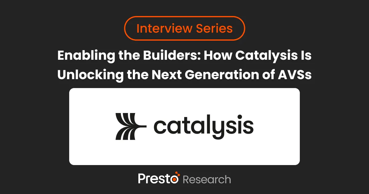 Enabling the Builders: How Catalysis Is Unlocking the Next Generation ...