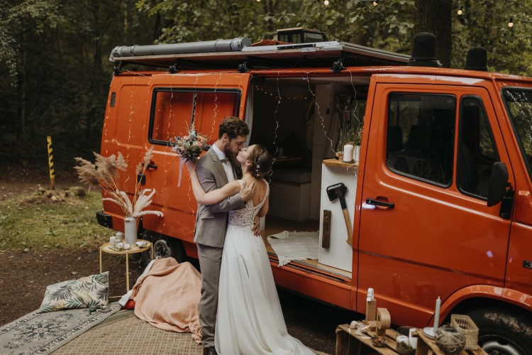 Van-wedding fairy tale - the.redcamper | Van life adventures in Germany ...