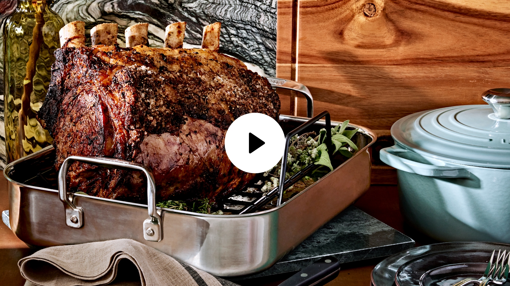 Herb Marinated Prime Rib Recipe - Bloomingdale's