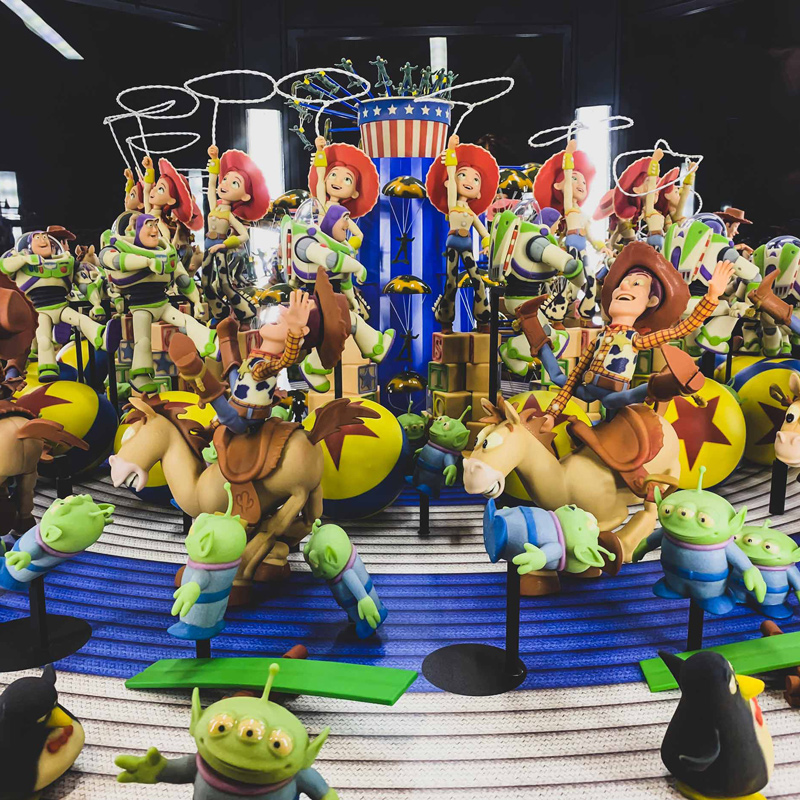 The Pixar Toy Story 3D Zoetrope