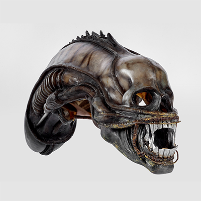 Extraterrestrial headpiece worn in Alien (1979)