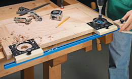 Concealed Hinge Drilling Jigs Woodsmith